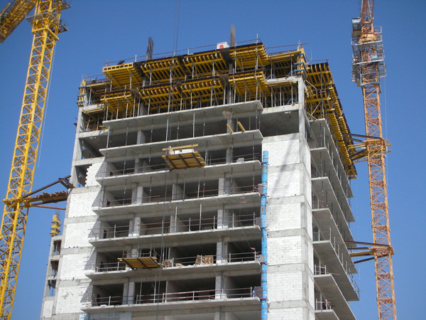 Concrete slab formwork, Flying table formwork, shuttering, construction ... Concrete slab formwork, Flying table formwork, shuttering, construction ...