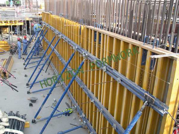 Construction formwork, Concrete Wall Formwork, Wall formwork, vertical ...