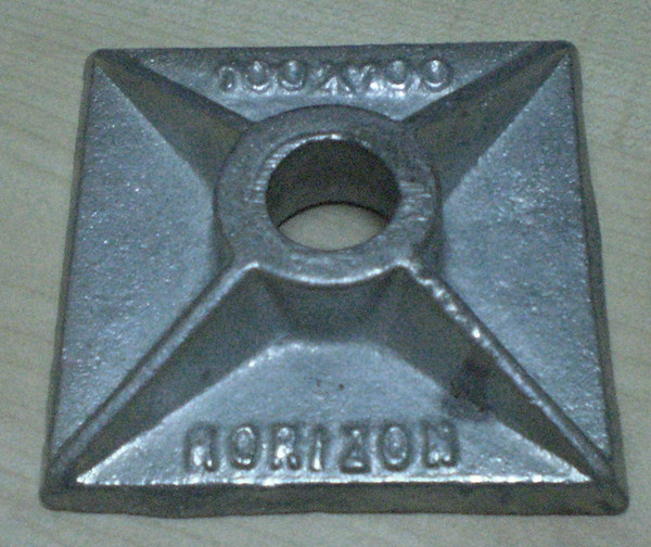 Rectangular and circuiar Cast washer plate