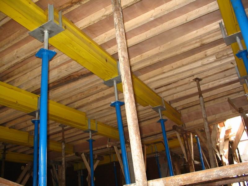 Safe and reliable. Adjustable scaffolding prop. Stability is good.