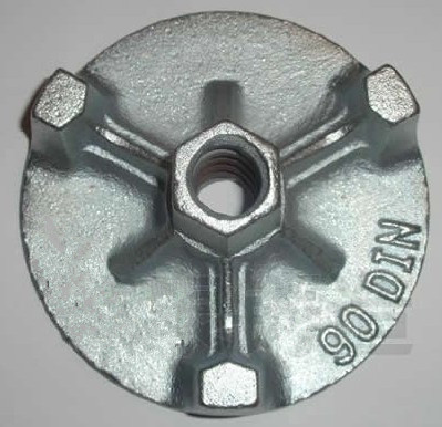 China Form-tie nut, galvanized flanged Wing nut, formwork wing nut ...