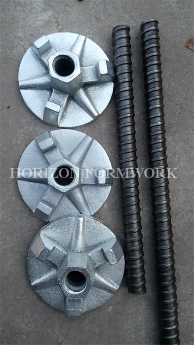 Formwork tie rod with D15 thread, Cold rolled