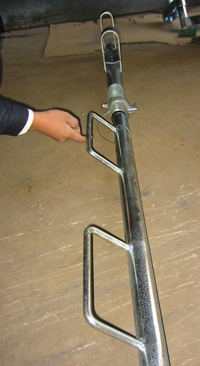 Guardrail, handrail, slab formwork protection